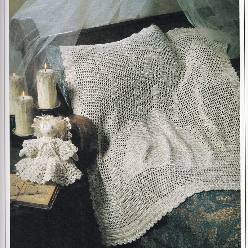 Angel Afghan - Etsy