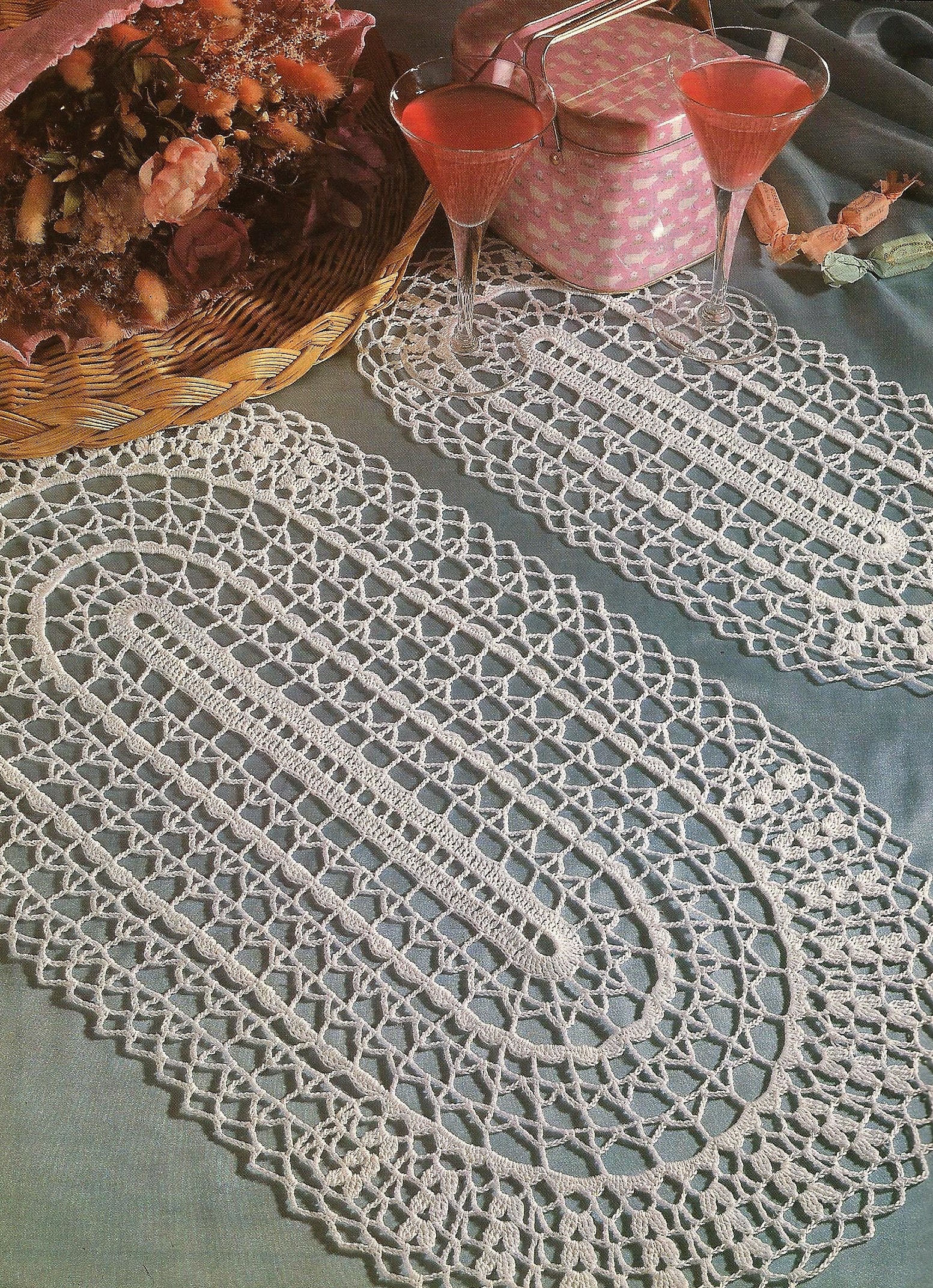 Crochet Oval Pattern, Table Mat, Centre Piece,pdf Instant Download - Etsy