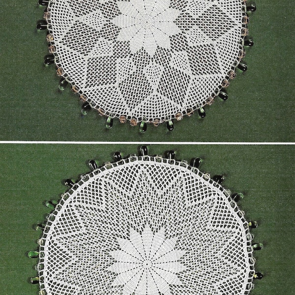 Beaded Doily Pattern - Etsy