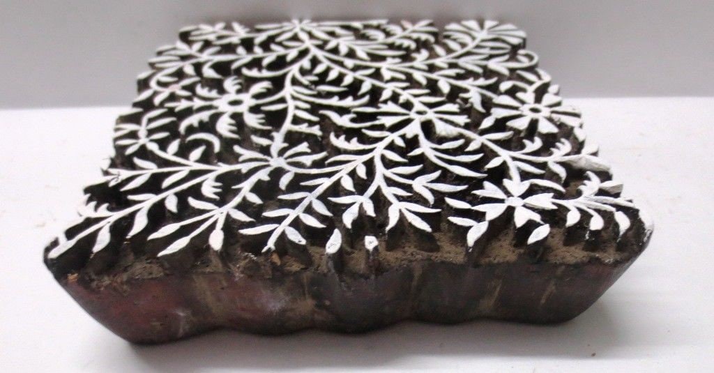 Indian Wooden Printing Block Printing Blocks Printing Stamp Textile ...