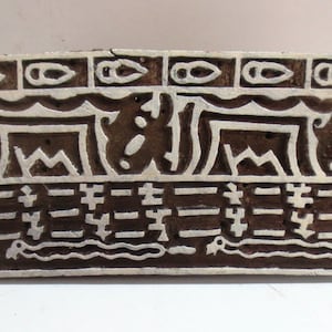 Indian Wooden Block Design Hand Carved Block Print Wood Stamps Wooden ...