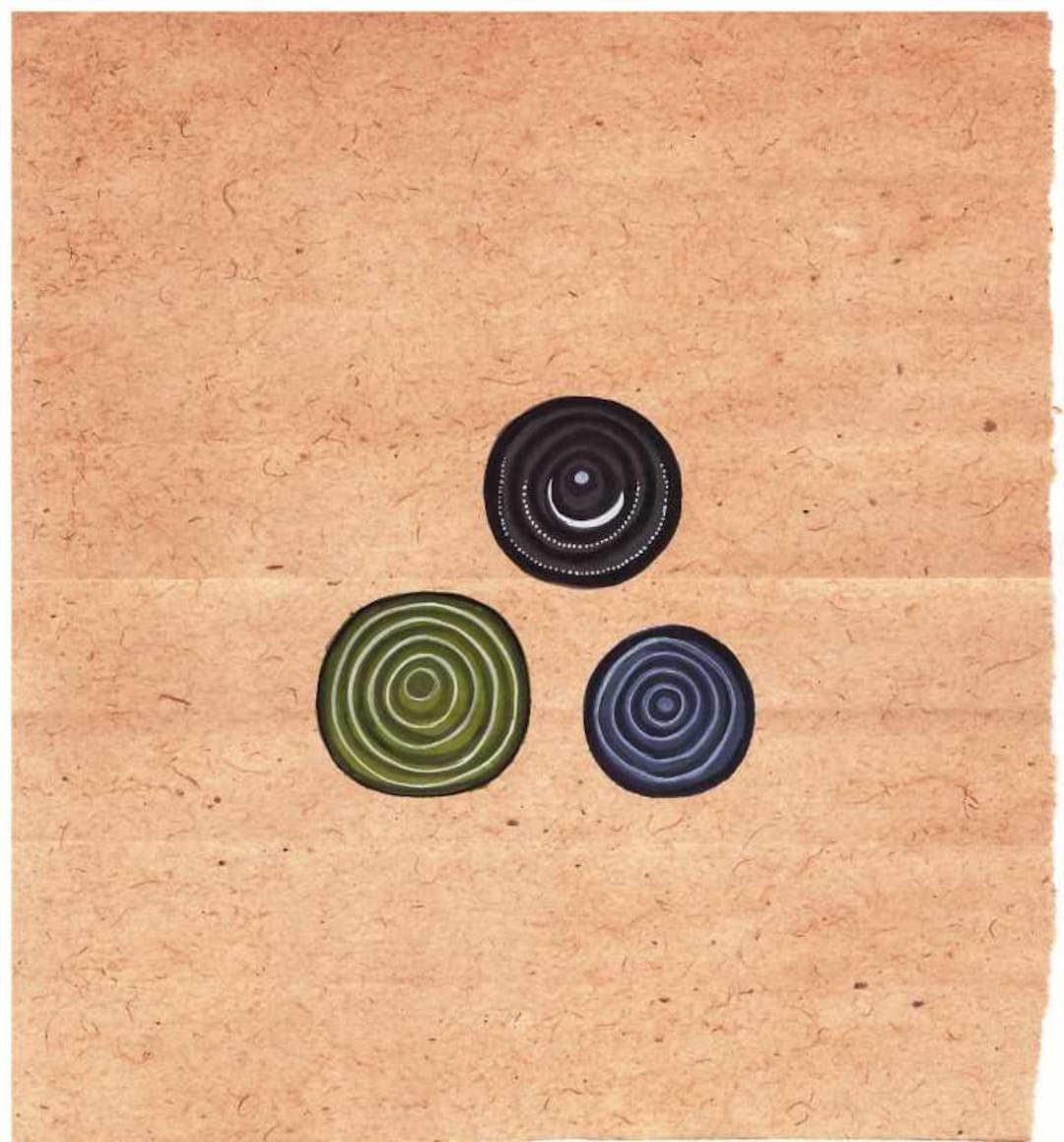 Indian Tantra Painting on Old Paper TANTRIC Metaphysis and Cosmology ...