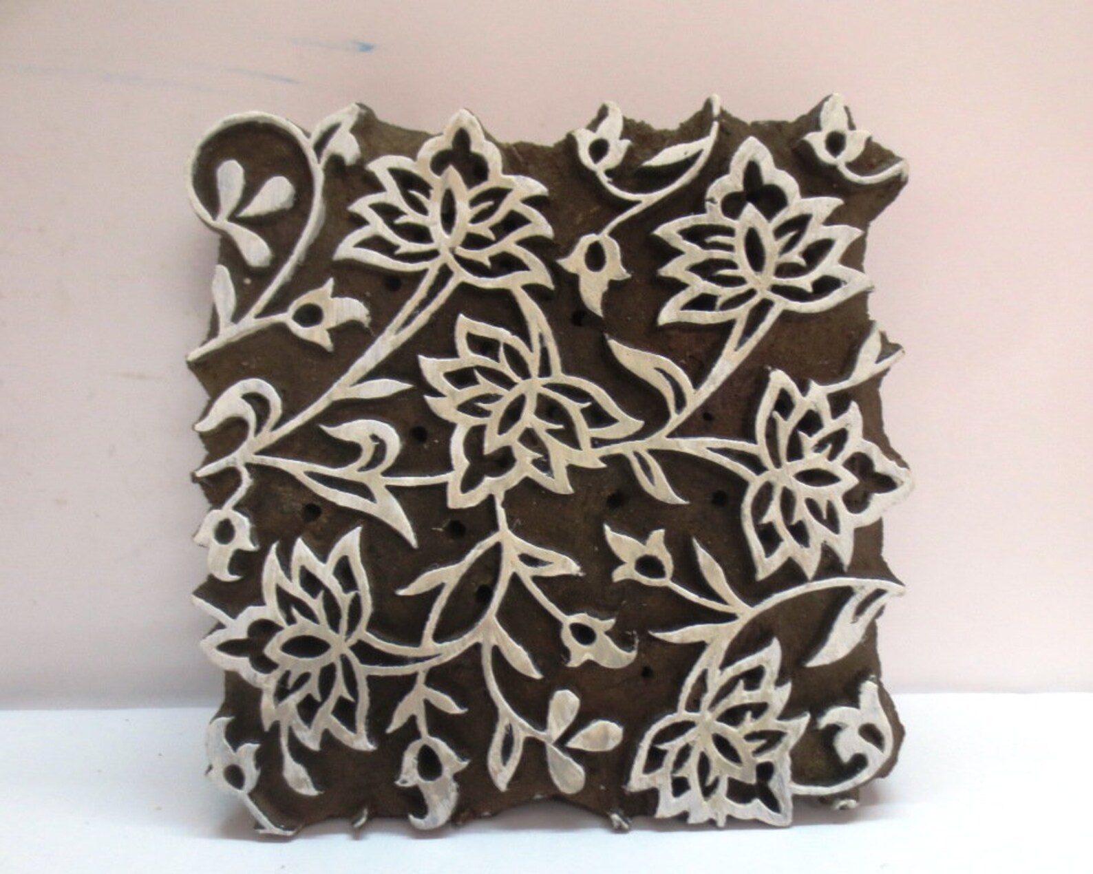 Indian Hand Carved Wooden Printing Blocks Wooden Printing Stamps ...