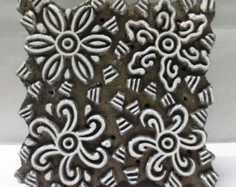 Folk Art Hand Carved Wooden Printing Blocks Wooden Printing Stamps ...