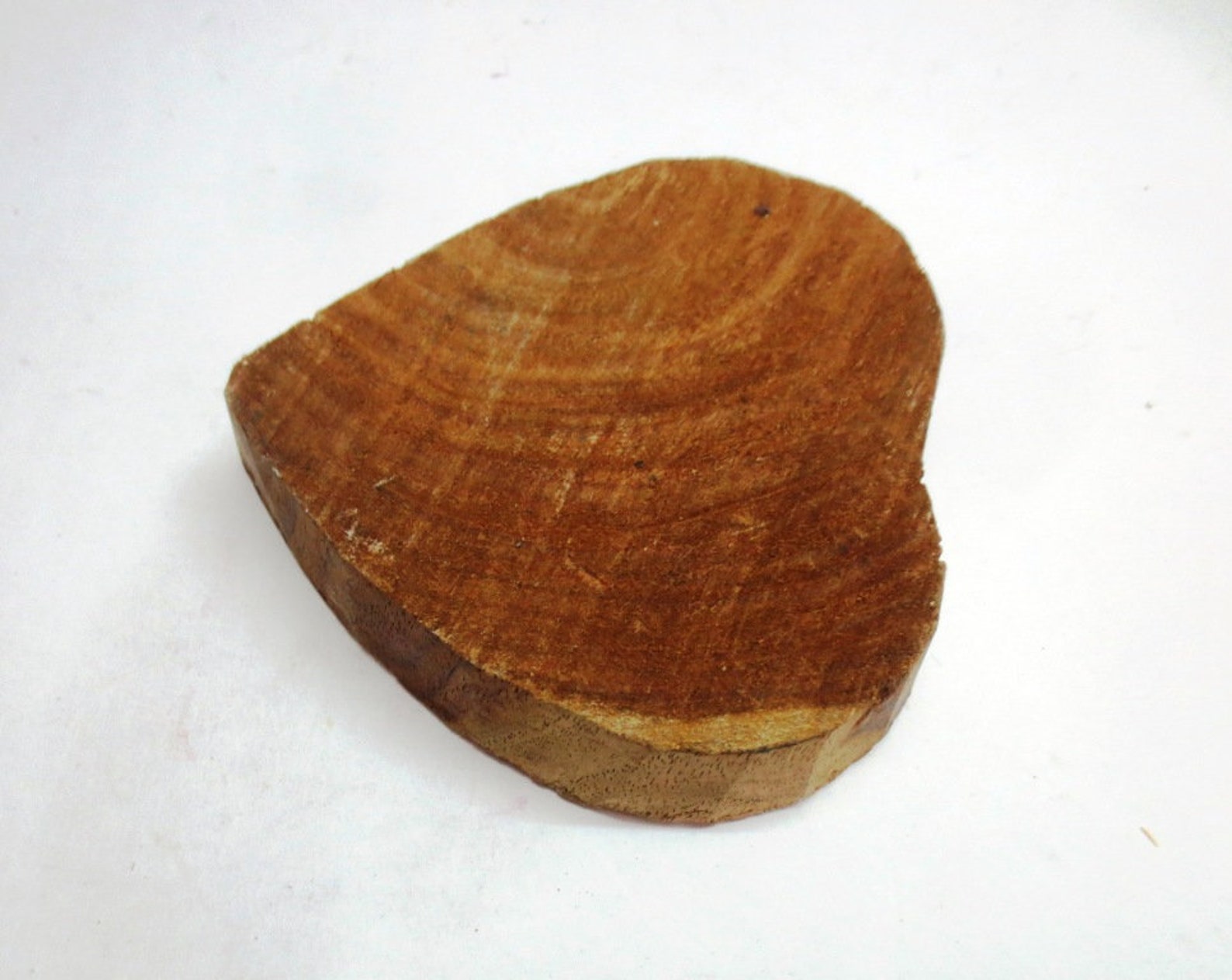 Buy Heart Shape Wooden Block, Hand Carved Wood Stamp, Indian Printing ...