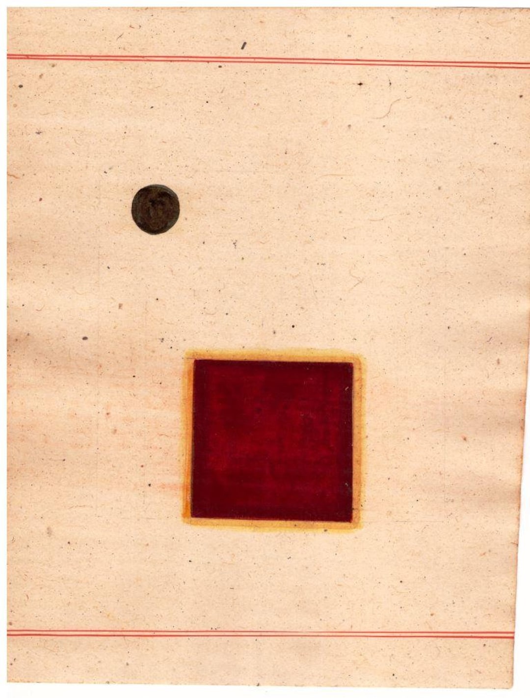 Tantra Painting on Old Paper Indian Spiritual Art Cosmic Energy Art ...