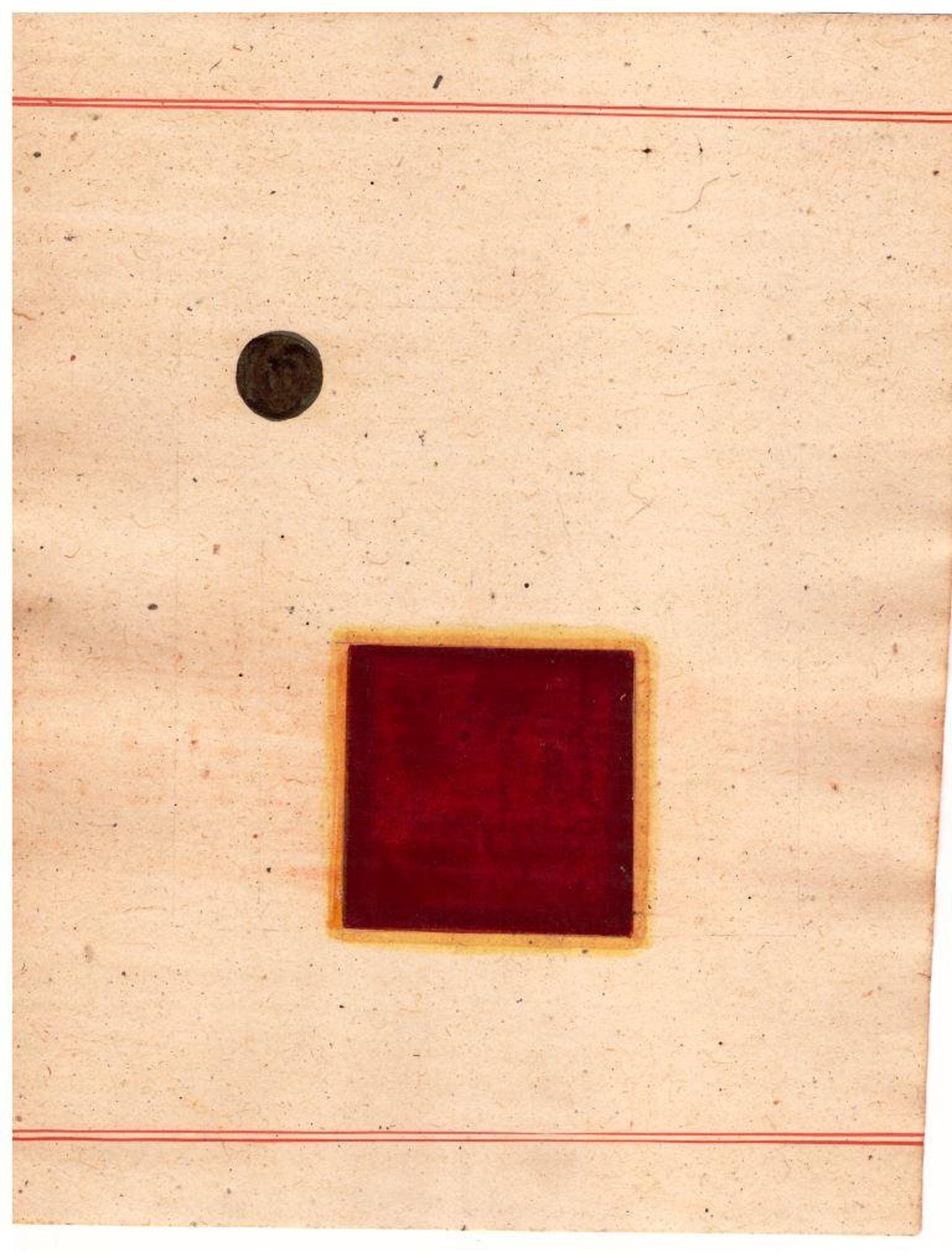 Tantra Painting on Old Paper Indian Spiritual Art Cosmic Energy Art ...