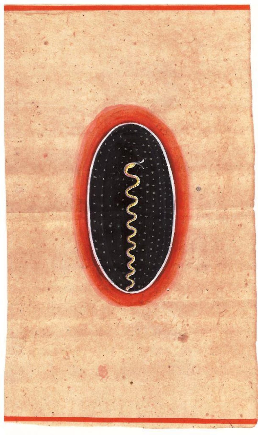 Tantra Painting on Old Paper Indian Spiritual Art Tantric Drawing ...