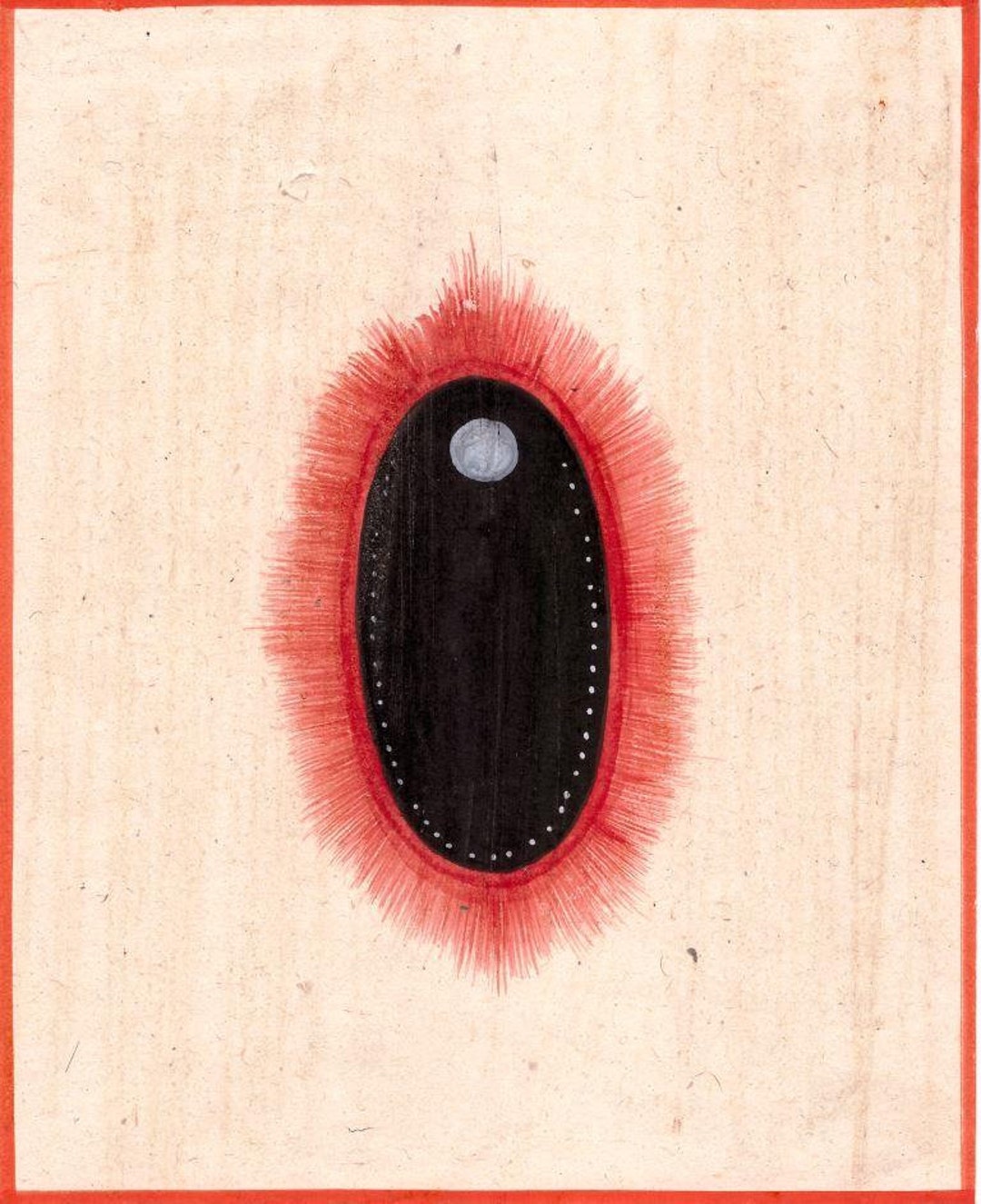 Tantra Painting on Old Paper Indian Spiritual Art Cosmic Energy Art ...