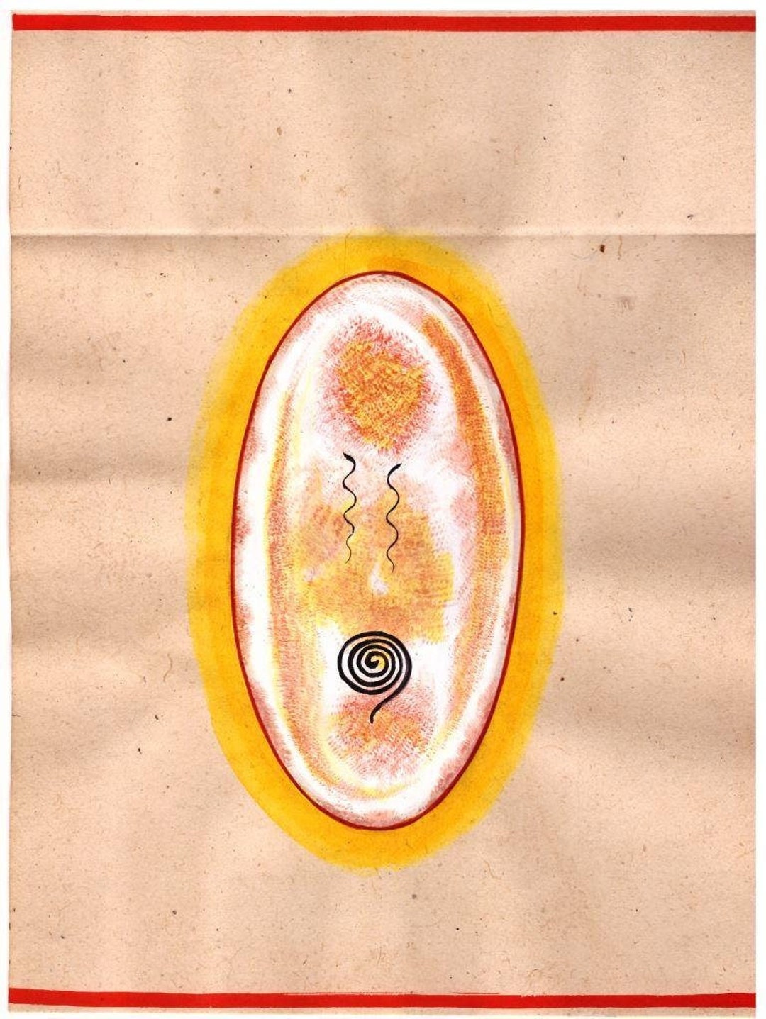 Tantra Painting Indian Spiritual Art Cosmic Energy Art Spiritual ...