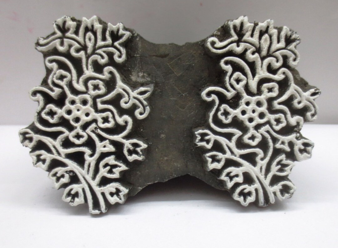 Ethnic Indian Traditional Motif Print Pattern Unique Floral Stamping ...