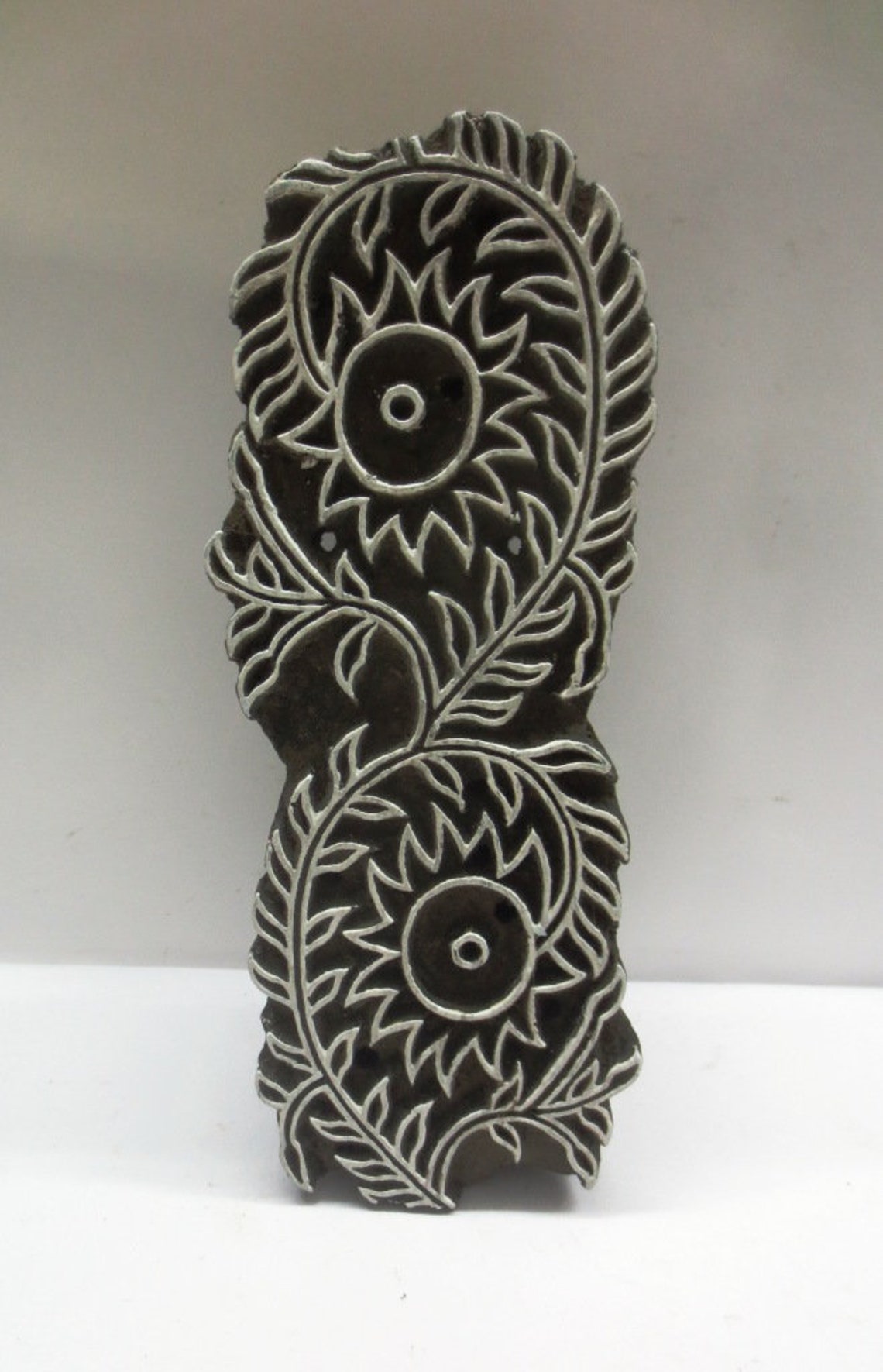 Indian Printing Wooden Blocks Hand Carved Textile Printing Fabric Block ...