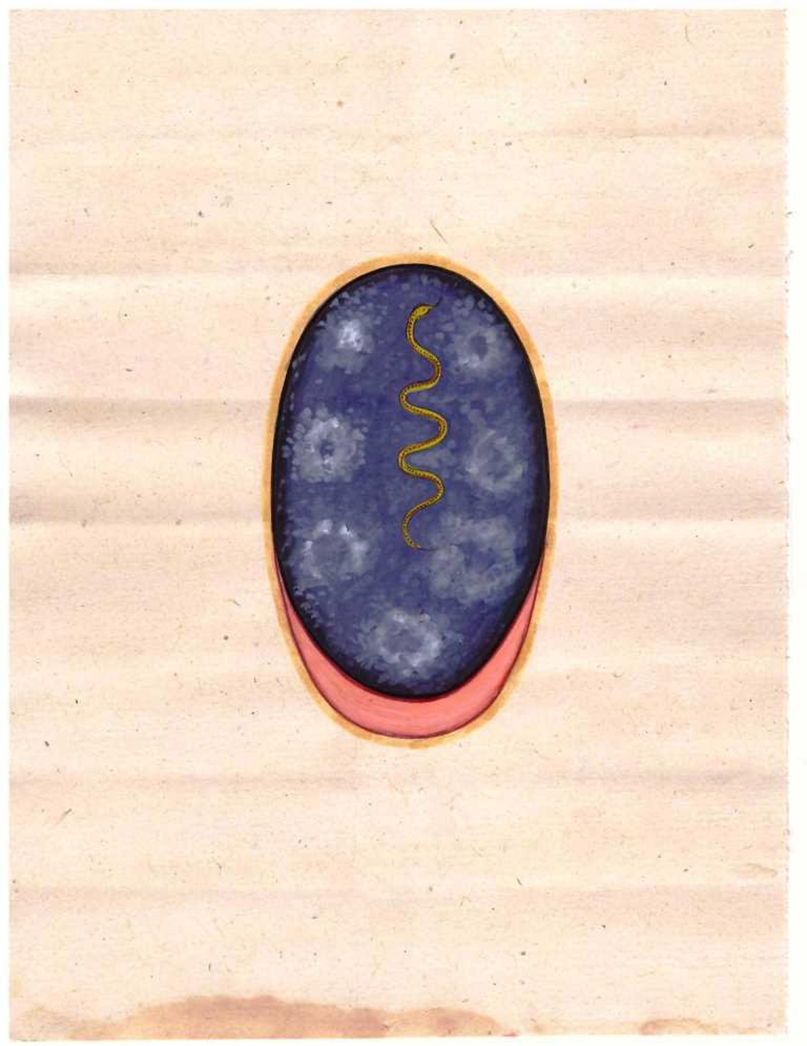 Old Paper Tantra Painting Indian Spiritual Art Cosmic Energy Art ...