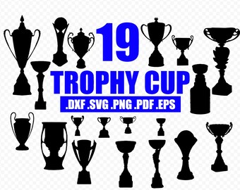 Trophy stencil | Etsy