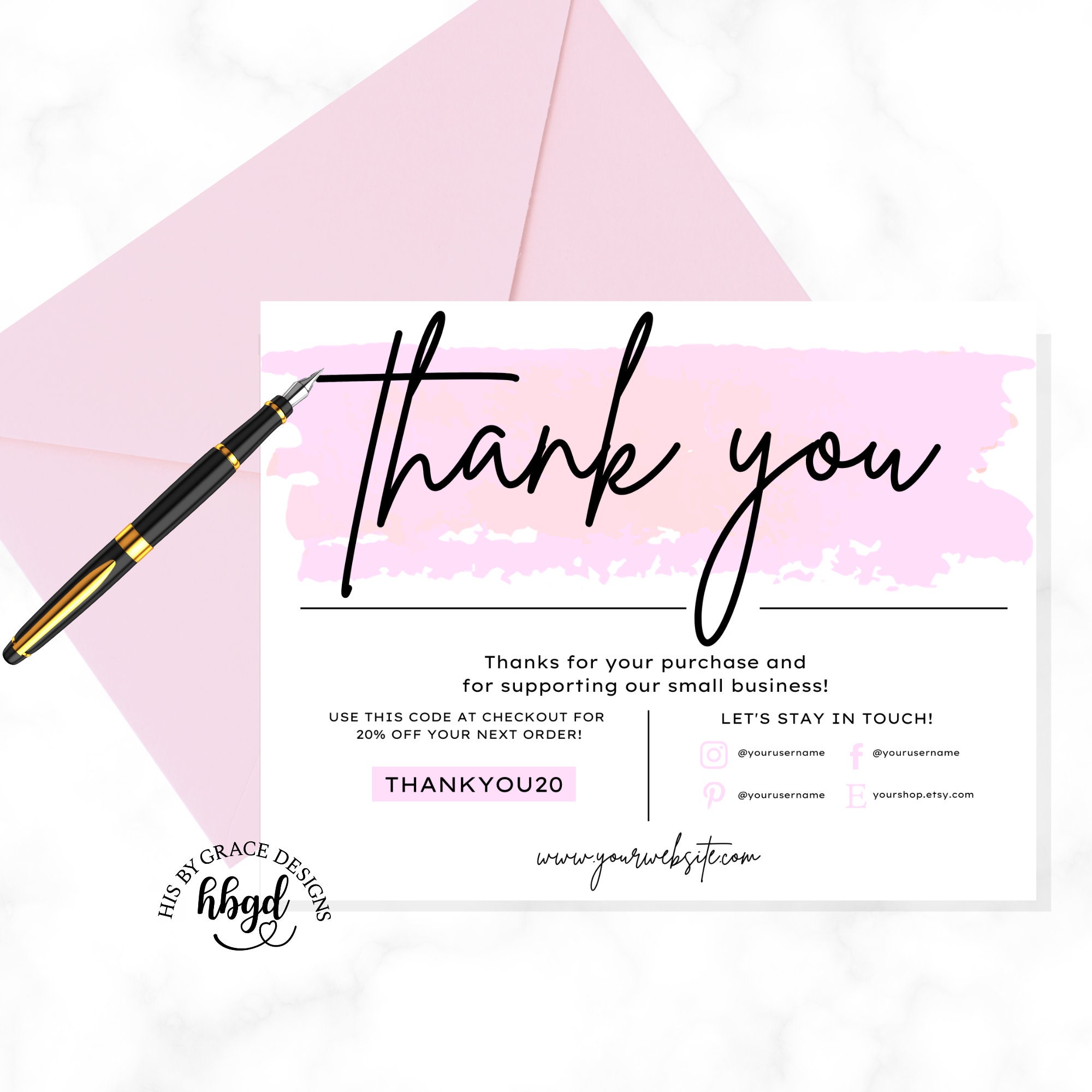 Business Thank You Examples