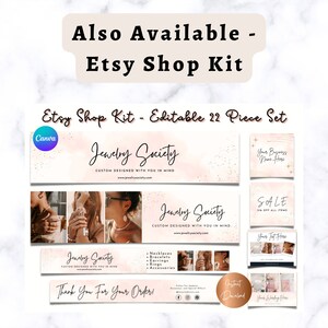 Editable Facebook Cover Set Facebook Business Page Facebook - Etsy