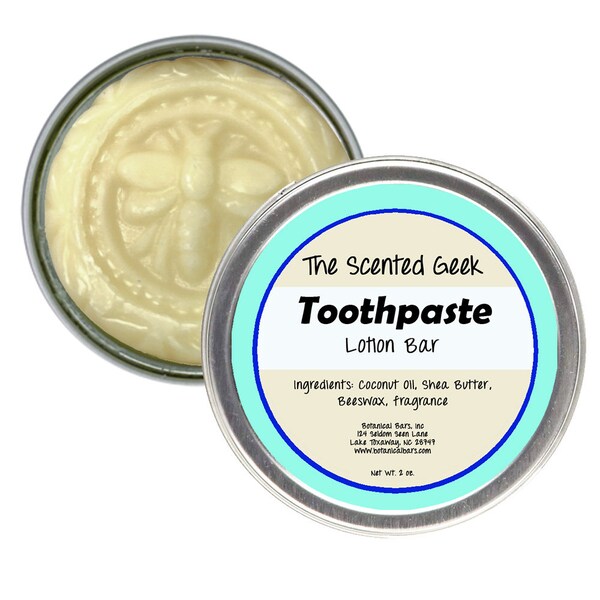 Toothpaste Bar - Etsy