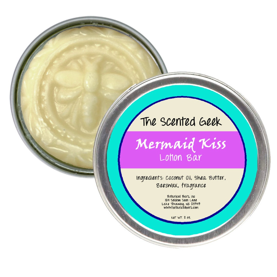 Mermaid Kiss Lotion Bar 2oz Mermaid Lotion Mermaid Gifts Mermaid Party ...