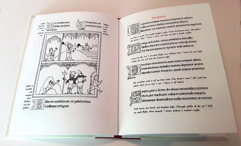 Hobbitus Illuminated Digital File, Coloring Pages for Printing - Etsy
