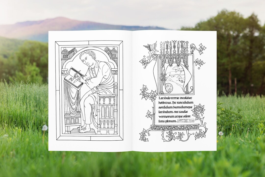 Tolkien's World Medieval Art Bundle - the Hobbit, Lord of the Rings ...
