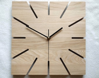 Square Wall Clock | Etsy