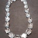 Vintage Italian Block Crystal Choker/necklace - Etsy