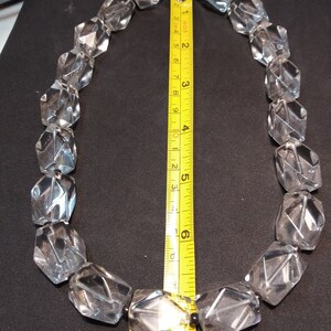 Vintage Italian Block Crystal Choker/necklace - Etsy
