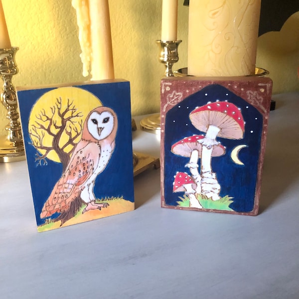 Painted Shrine Art - Etsy