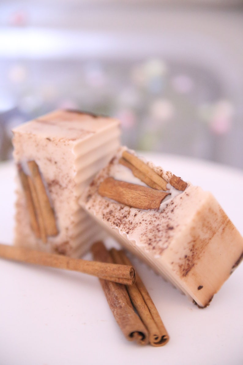 Soap Bar Artisan Soap RUSTIC SOAP Apple Crisp Cinnamon Goats Milk ...