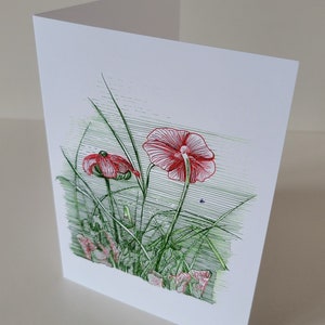 Pitcher Plant, Greeting Card, Note Card, Graphic - Etsy