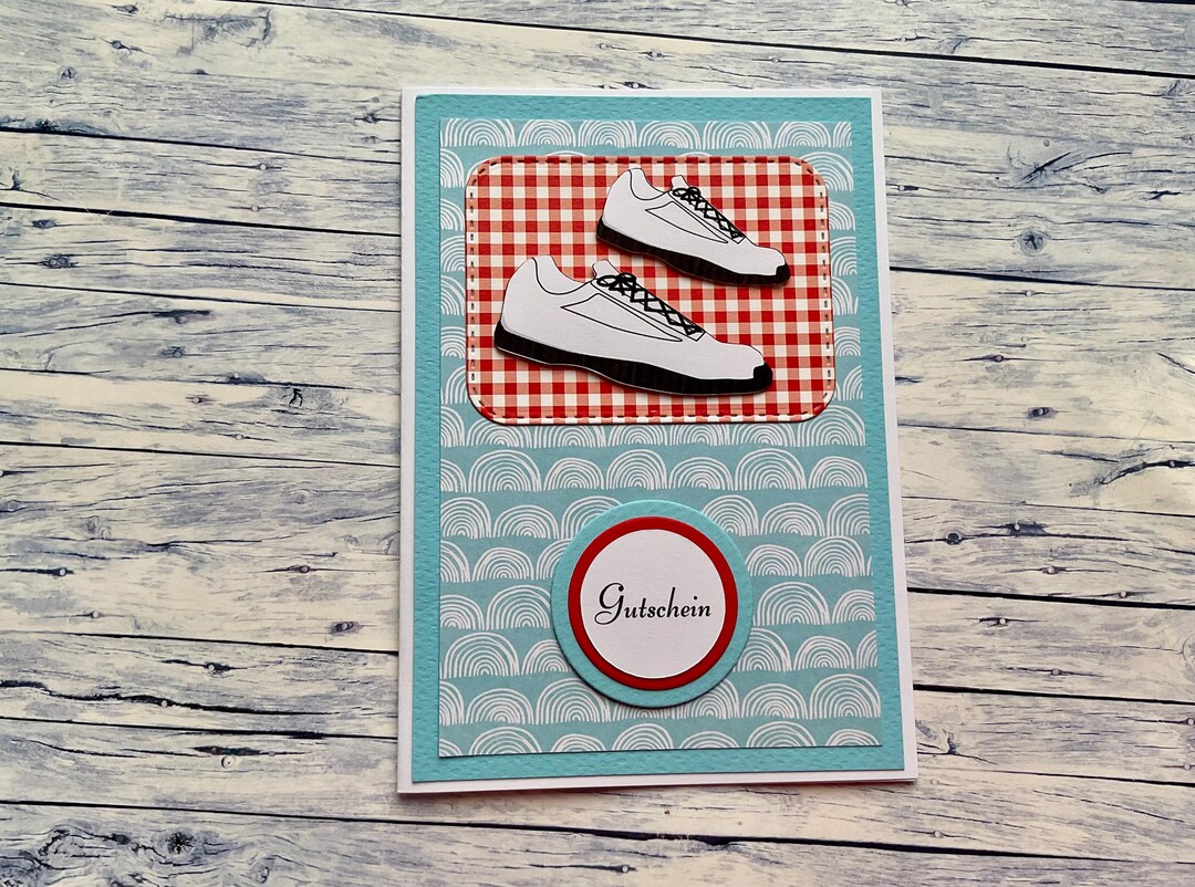 Voucher "sneakers", Sneakers, Shoes, Voucher for Shoes - Etsy