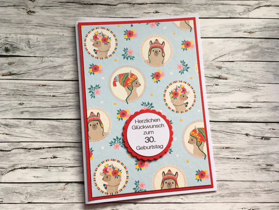 Birthday Card lama, Card, Greeting Card, Greeting Card, Birthday ...