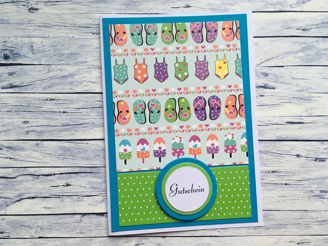 Swimming Pool Voucher, Voucher Card, Voucher Card, Card With Voucher ...