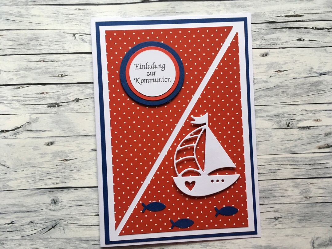 Invitation Card to Communion by Ship, Communion, Invitation, Invitation ...