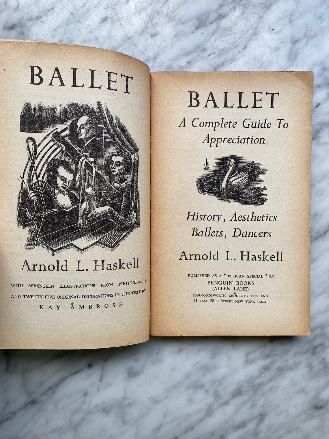 Ballet by Arnold Haskell Vintage Pelican Special Paperback | Etsy