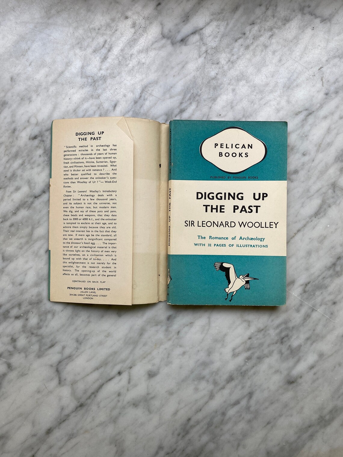 Digging Up the Past by Sir Leonard Woolley vintage Pelican | Etsy