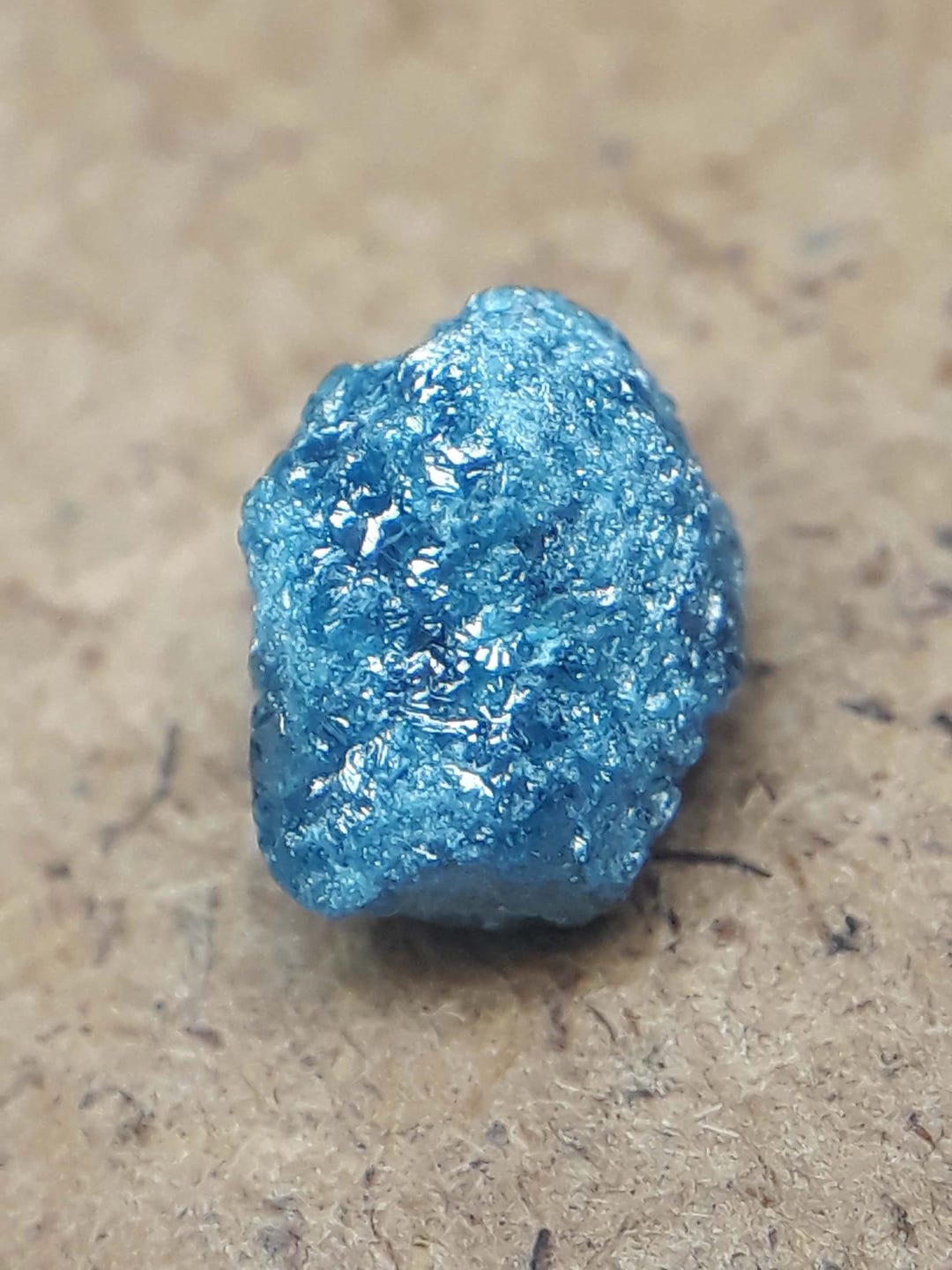 BLUE DIAMOND 1.75 CT Natural Big Size Blue Diamond Uncut Loose Rough ...