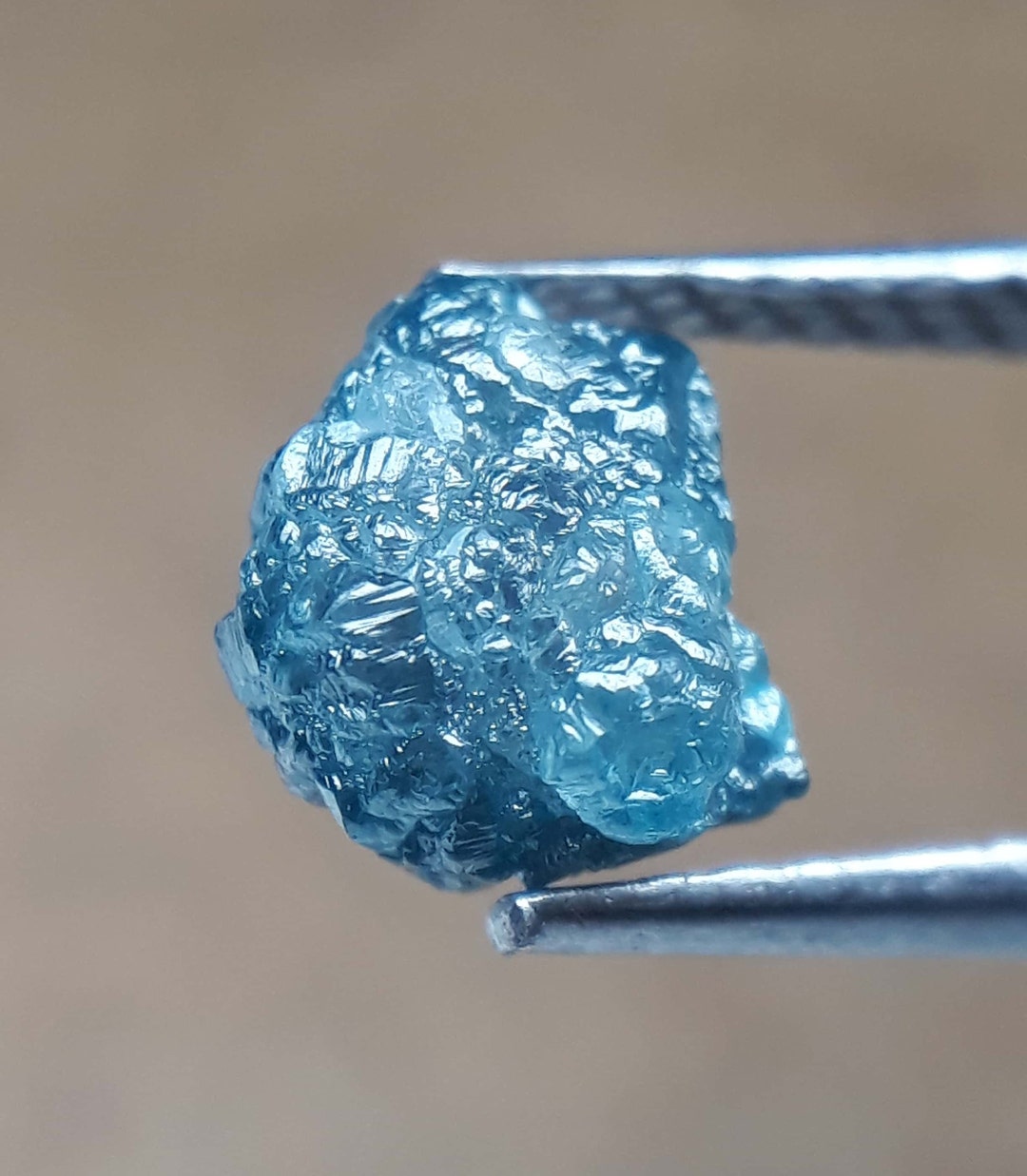 1.07 Ct Natural Big Size Light Blue Color Rough Diamond| Uncut Raw ...