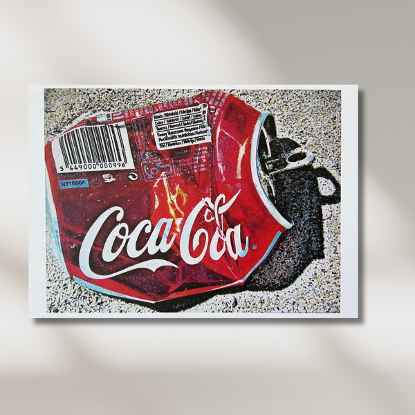 Coca Cola Can Print - Etsy