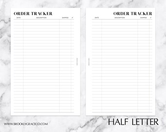 PRINTABLE Half Letter Extras Bundle, to Do List, Password Tracker ...