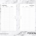 True A6 PRINTABLE Budget Planner Insert - Etsy