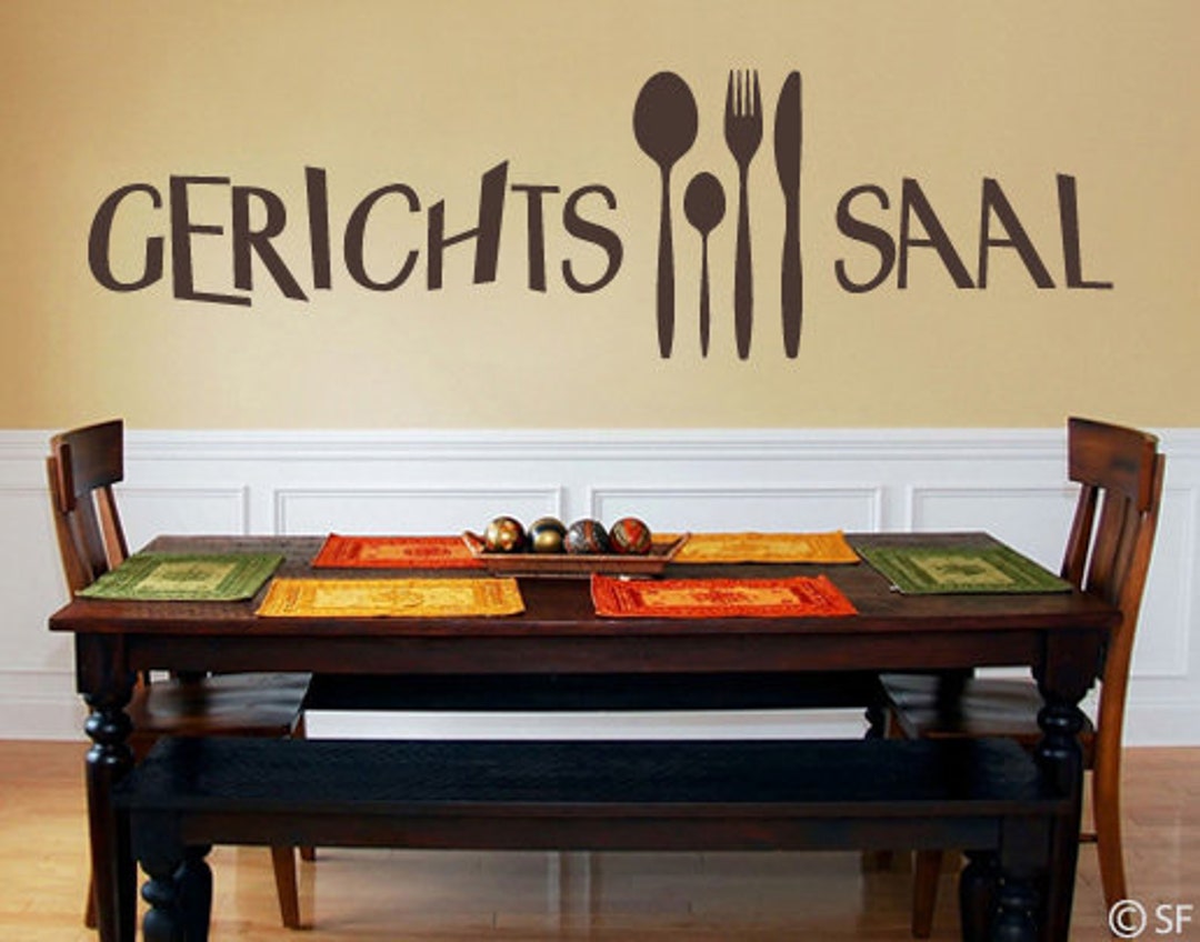 Wall Sticker Kitchen Courtroom Dining Room Wall Sticker Wall Decoration ...