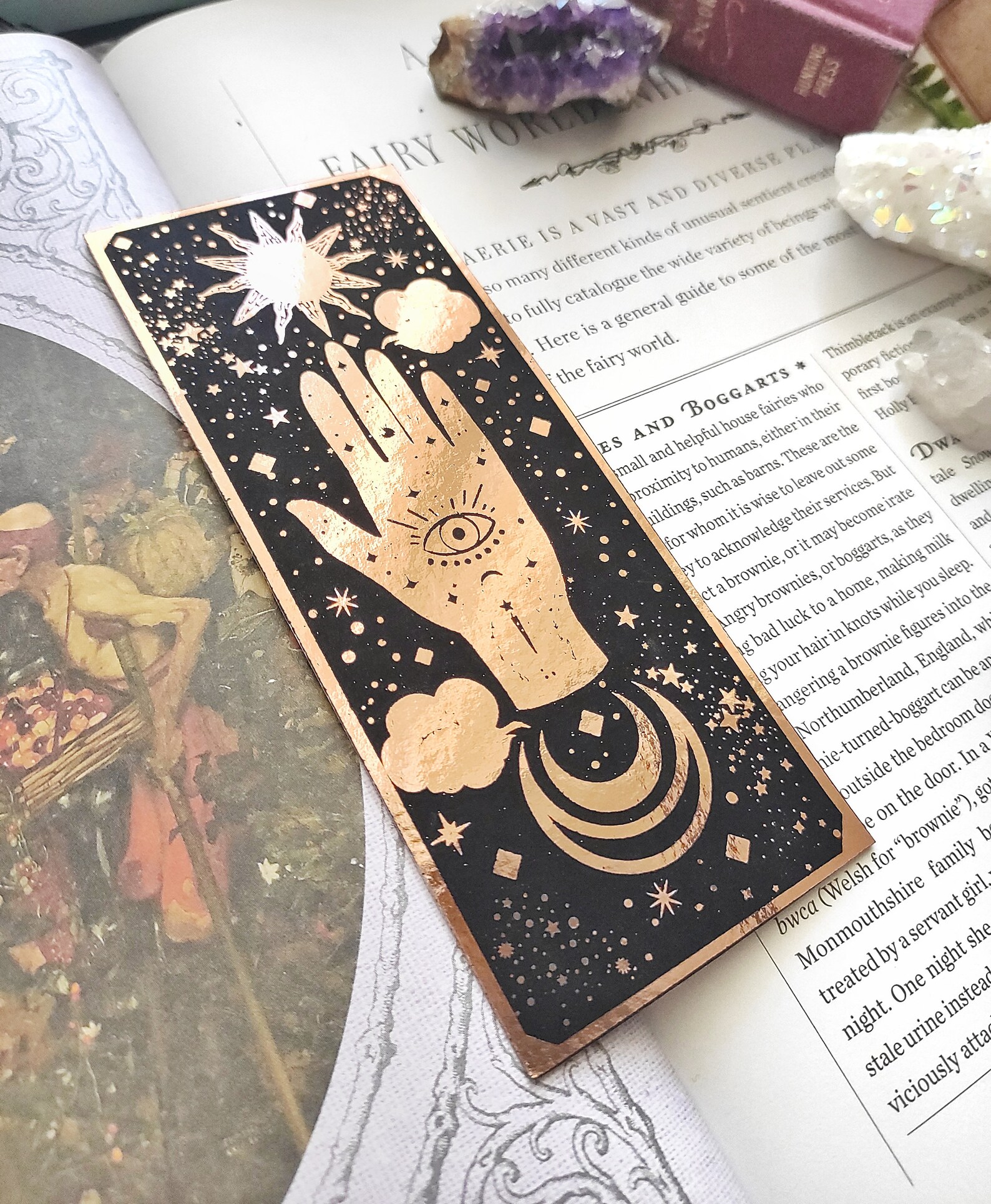 Bookmarks Set of 3 450gsm Illustrated Bookmarks Magical | Etsy