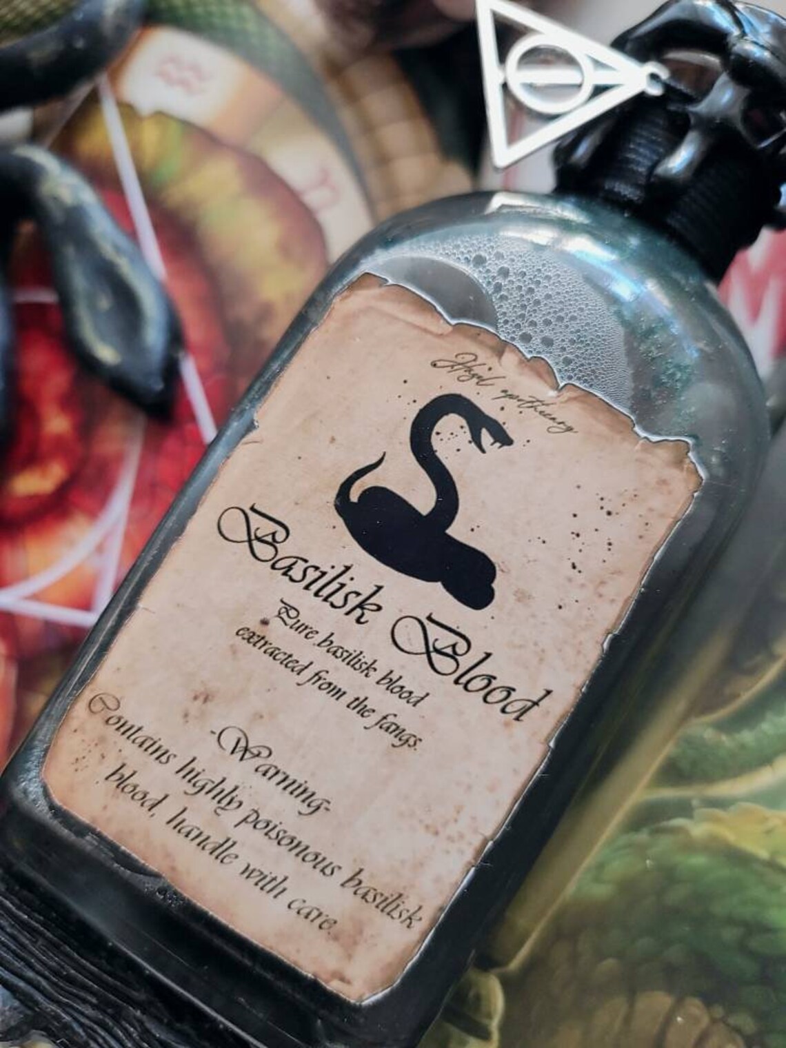 Basilisk Blood Venom Poison Basilisk Blood witch and wizard | Etsy