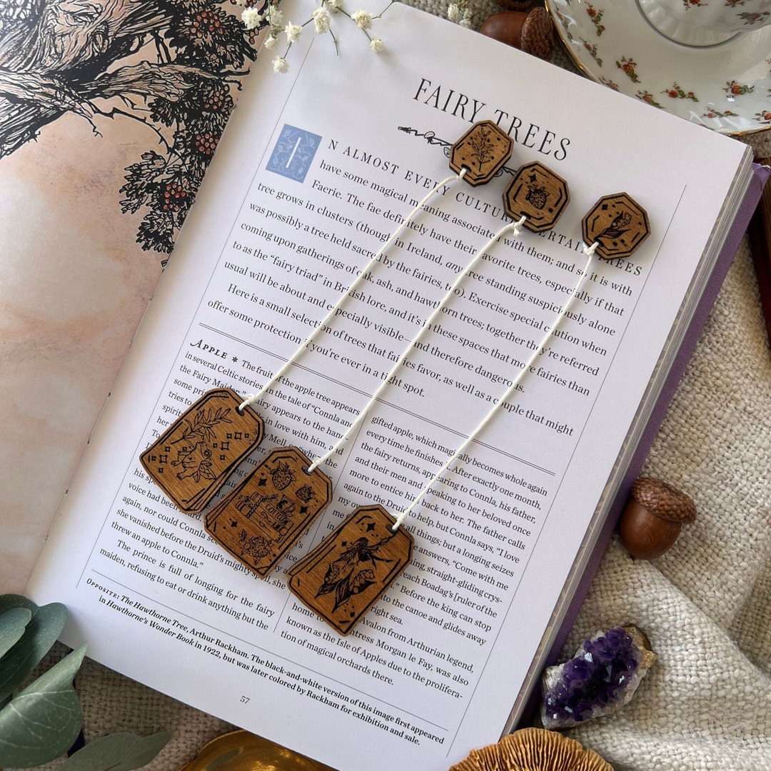 Wooden Bookmarks, Bookish Merch, Bookmerch, Fantasy Inspired Merch ...