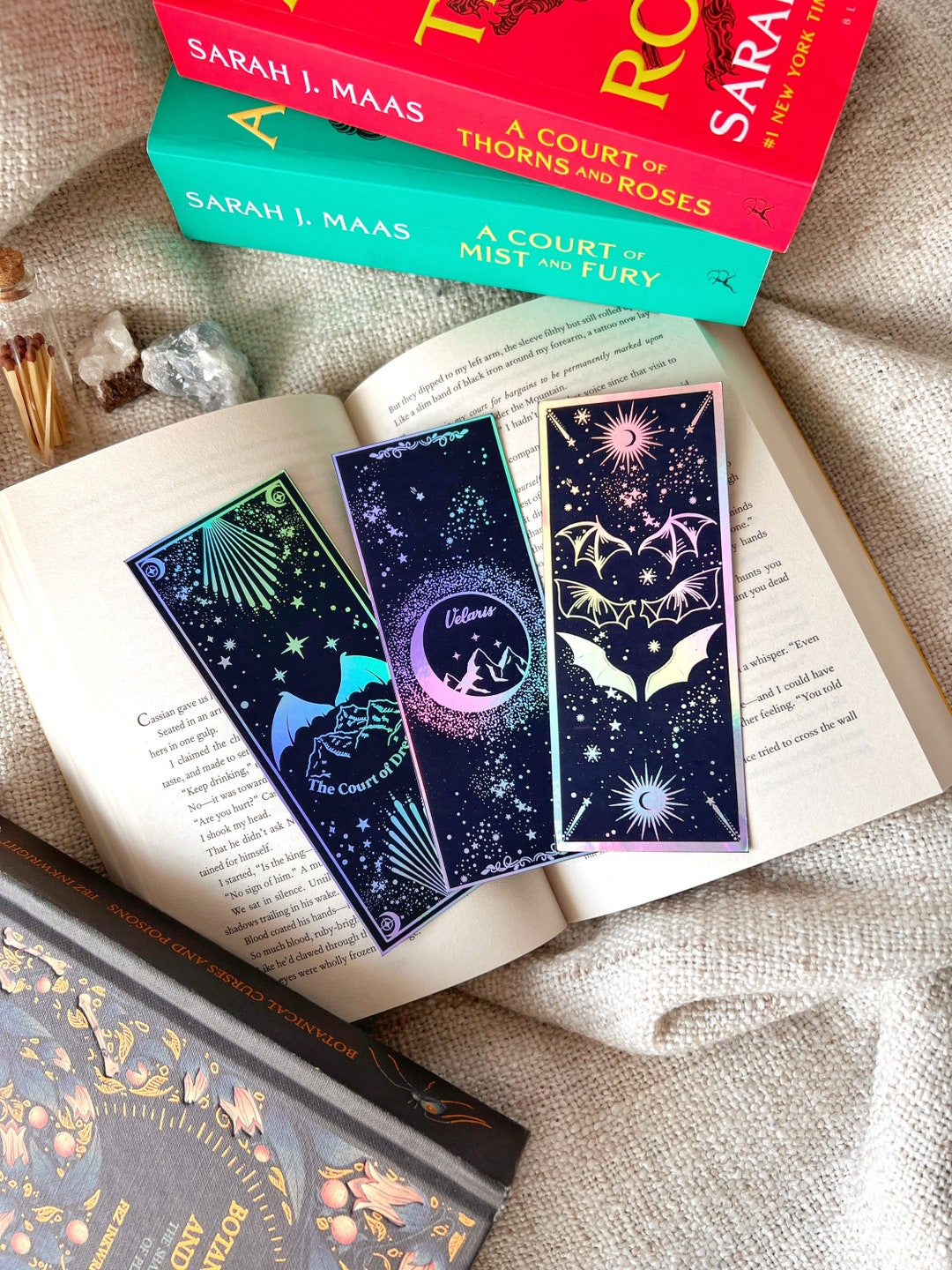 Bat Boys Bookmarks, Bookmarks, Holograpic Bookmarks, Bookmarks Set ...