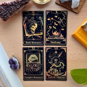 Book Tropes Tarot Cards, TBR Cards,bookish Merch, Book Trope, Book ...