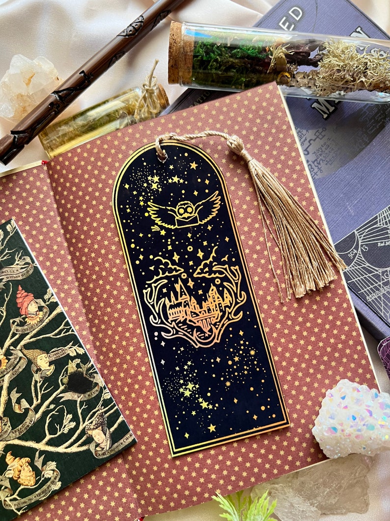 Holographic Bookmarks Wizardry Worlds Inspired - Etsy