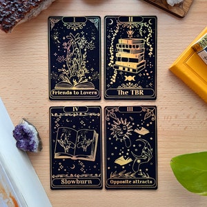 Book Tropes Tarot Cards, TBR Cards,bookish Merch, Book Trope, Book ...