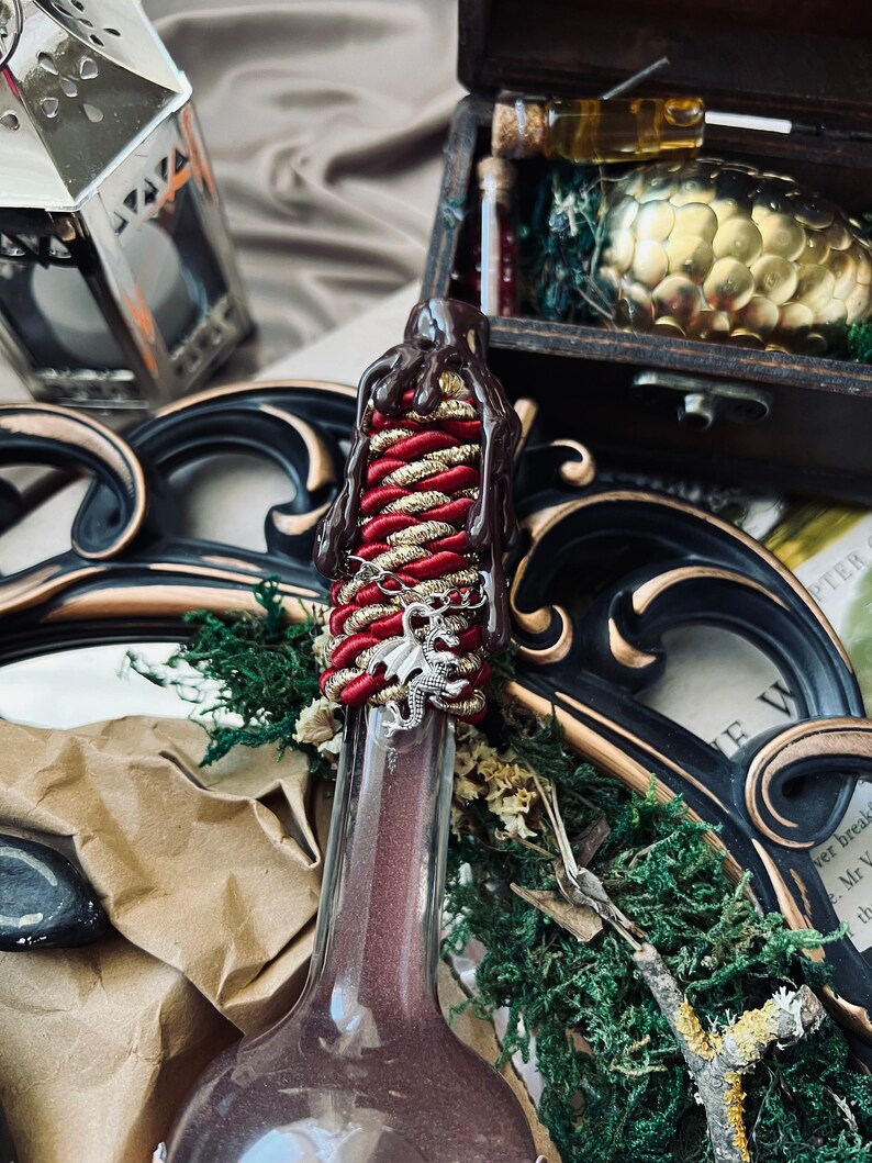 Dragon Tonic Replica Wizarding Potions Vials Ingredients | Etsy